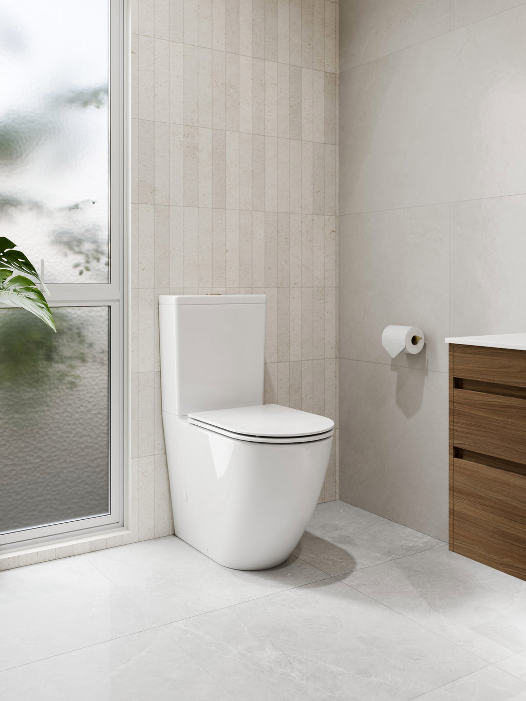 CODE INTERIORS FLOW TYPHOON FLUSH BTW TOILET SUITE | Bathrooms Online
