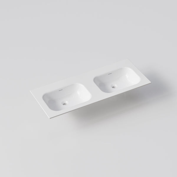 CODE INTERIORS NAVARRA 1200 DOUBLE VANITY SINK TOP | Bathrooms Online