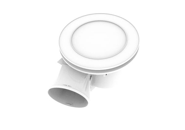 IXL DUCTED VENTFLO CEILING FAN & LIGHT 250MM– Bathrooms Online