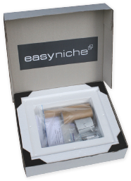 EASY NICHE TILE OVER SHELVES | Bathrooms Online