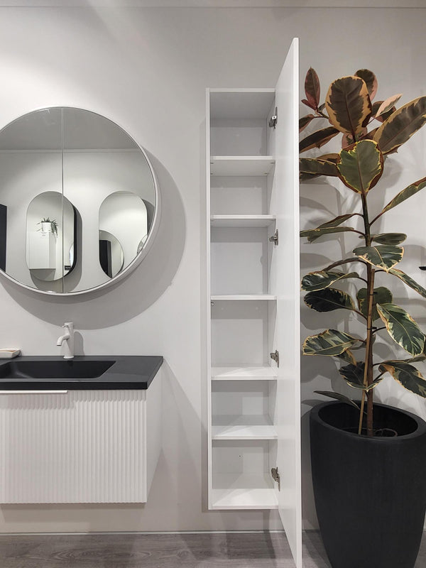CODE PIPER TALL STORAGE TOWER - 2 COLOURS | Bathrooms Online