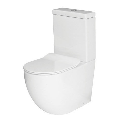 CODE ZEN RIMLESS BTW TOILET SUITE - OVERHEIGHT | Bathrooms Online